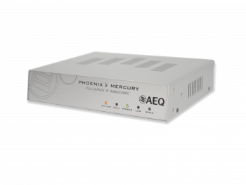 MERCURY | Full duplex stereo IP audiocodec