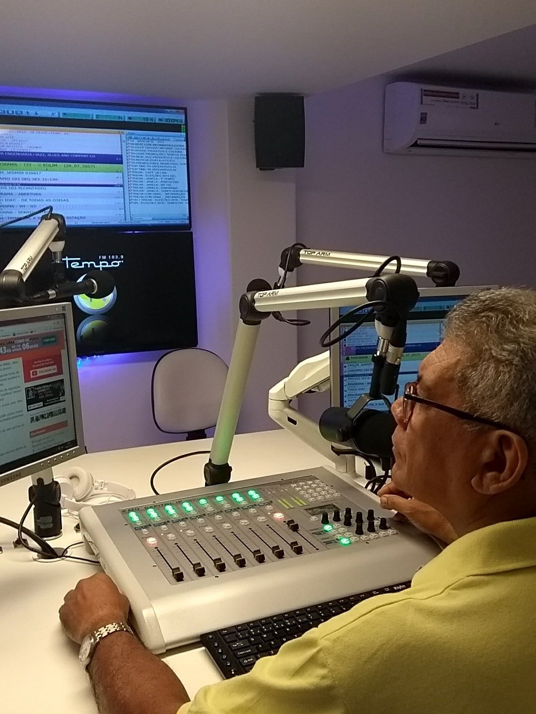 Radio Tempo Fortaleza selects AEQ CAPITOL IP digital audio console | AEQ